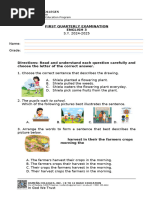 English Grade 3 Pupils Book Pages 1-50 | PDF | Publishing