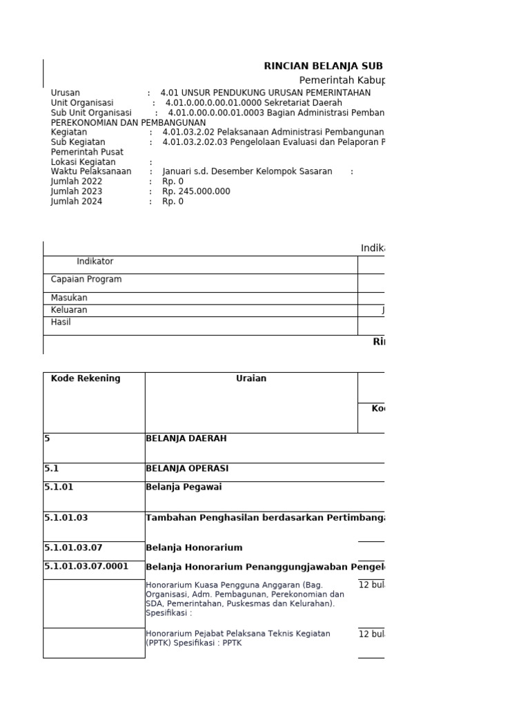 Draft Rka 2024 | PDF