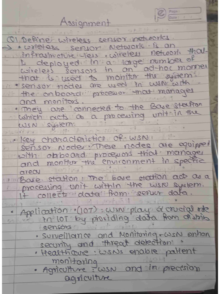 Iot Assignment | PDF