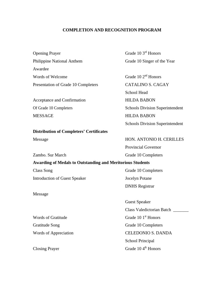 COMPLETION - AND - RECOGNITION - PROGRAM - Doc Filename UTF-8 ... COMPLETION - AND - RECOGNITION - PROGRAM - Doc Filename UTF-8 ...