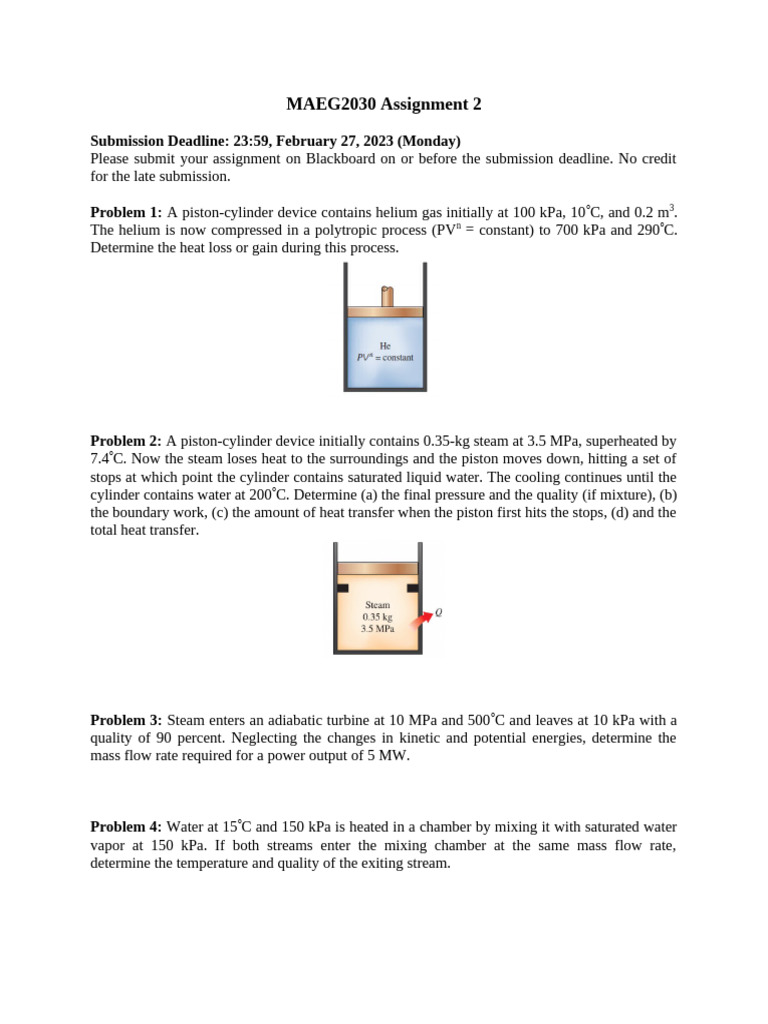 MAEG2030 Assignment | PDF