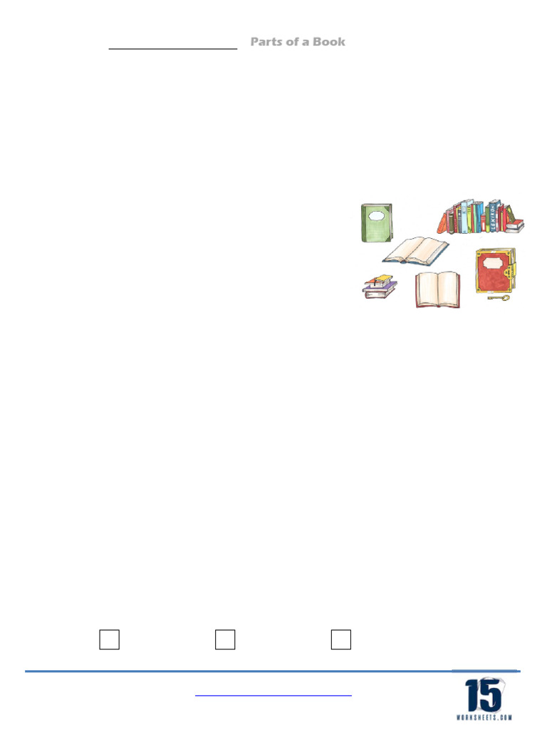 Parts of a Book: Key Components Explained | PDF