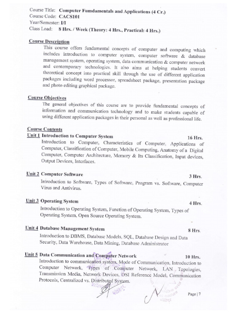 Computer Fundamental And Application | PDF