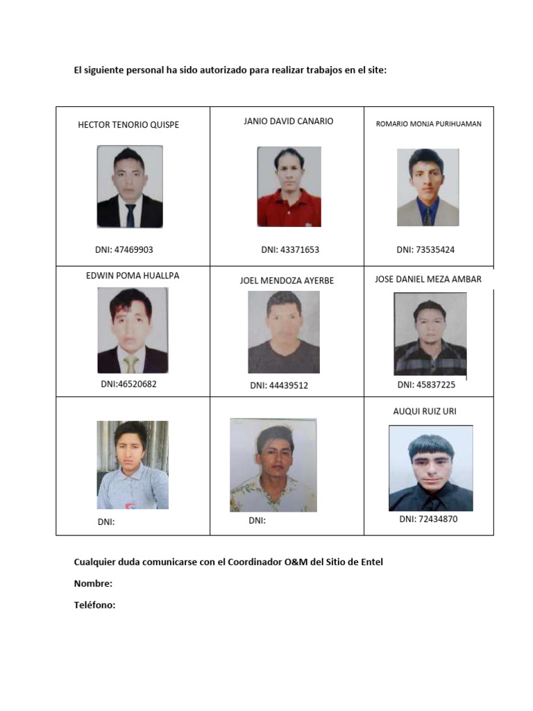 Formato Carta Tec 2024 | PDF