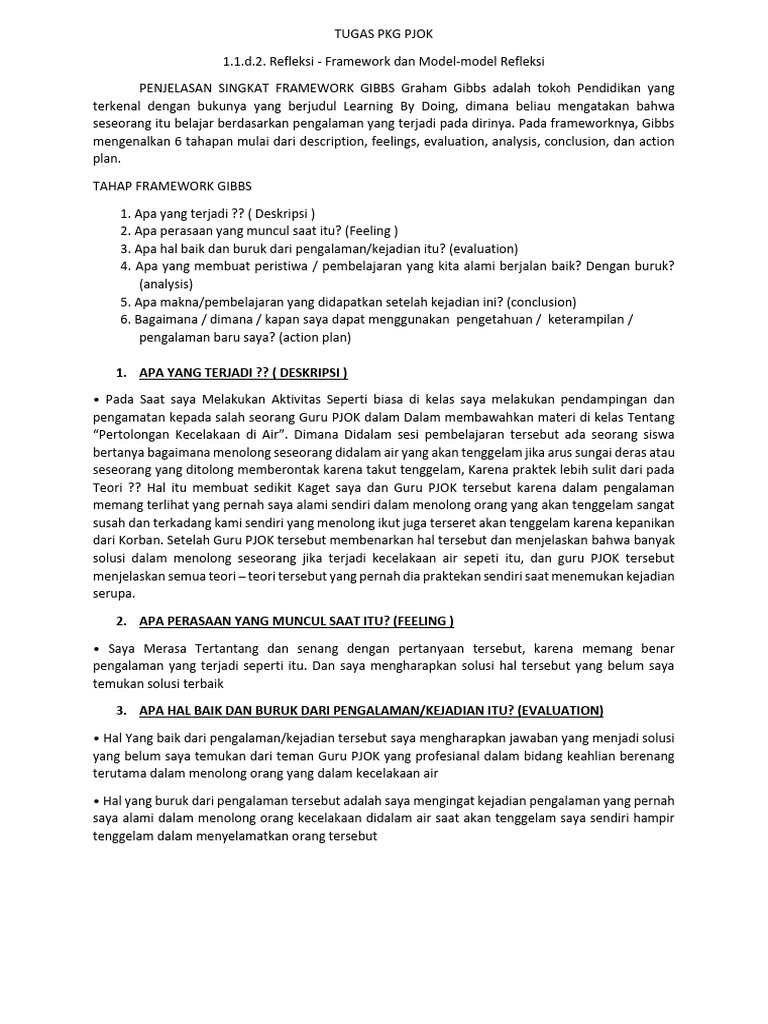 Tugas PKG Pjok 1.1.d.2 Baihaki | PDF