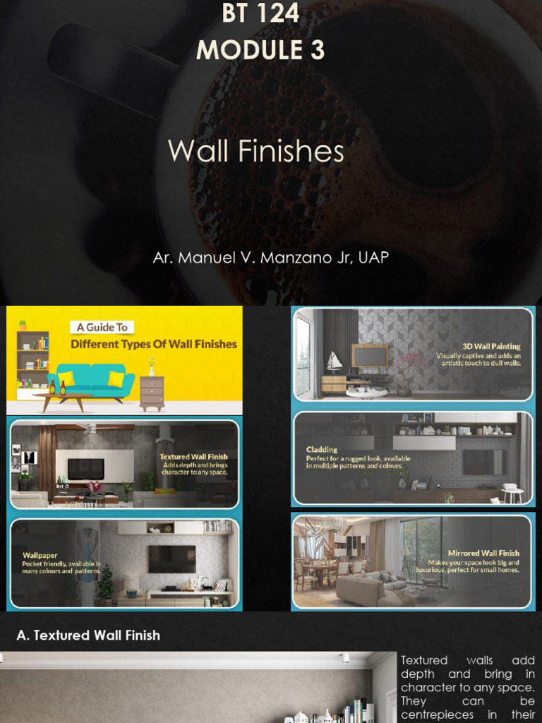 Wall Finishes | PDF