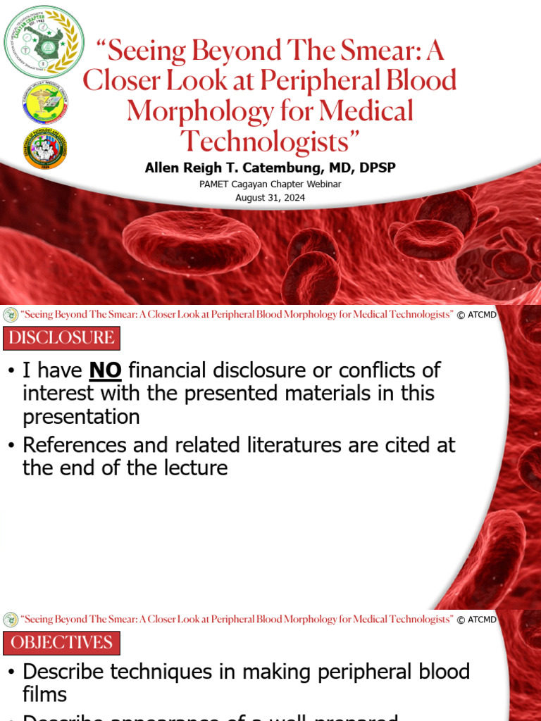 Peripheral Blood Smear | PDF