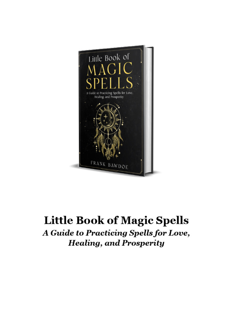 Book of Magic Spells | PDF | Wicca | Self-Improvement