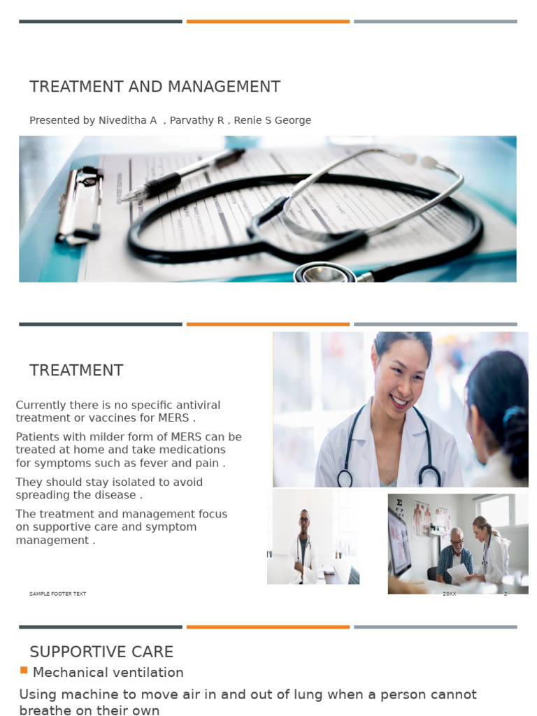 Treatment and Management of MERS | PDF