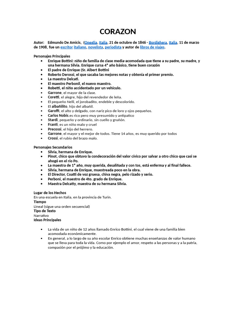 CORAZON | PDF