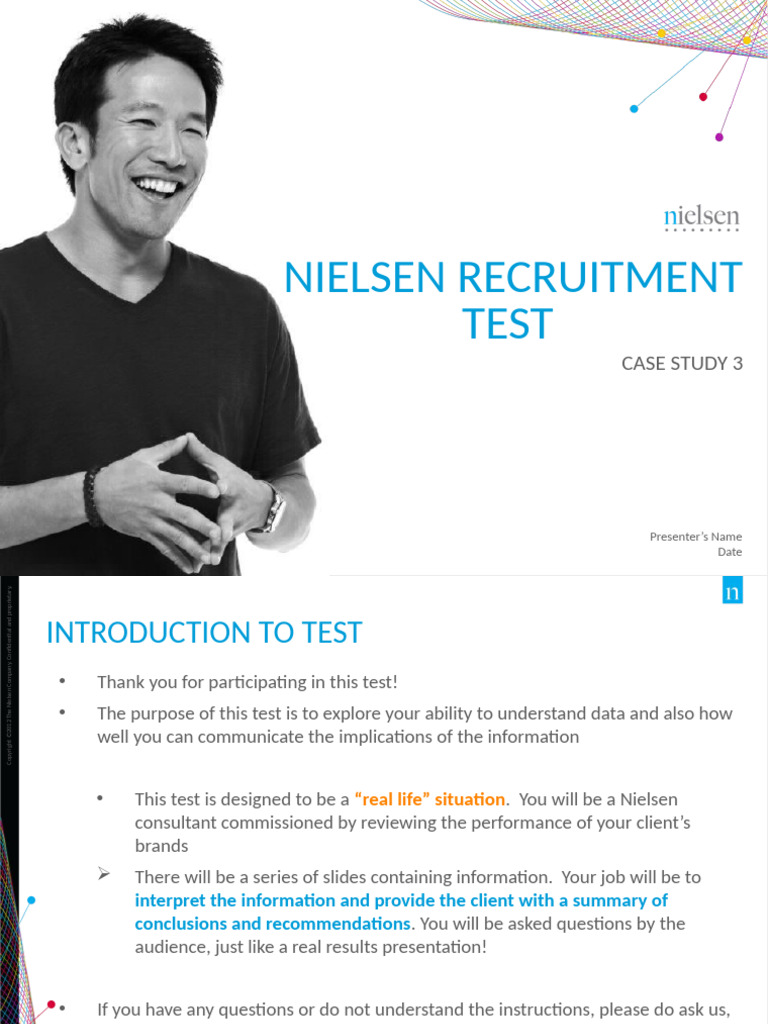 Nielsen Recruitment Test | PDF