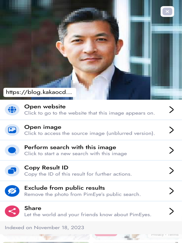 Look at the face I found with PimEyes! Try it yourself on PimEyes.com! PimEyes 2 | PDF