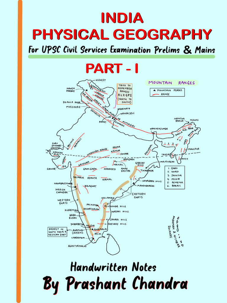 Indian Geography Sample | PDF