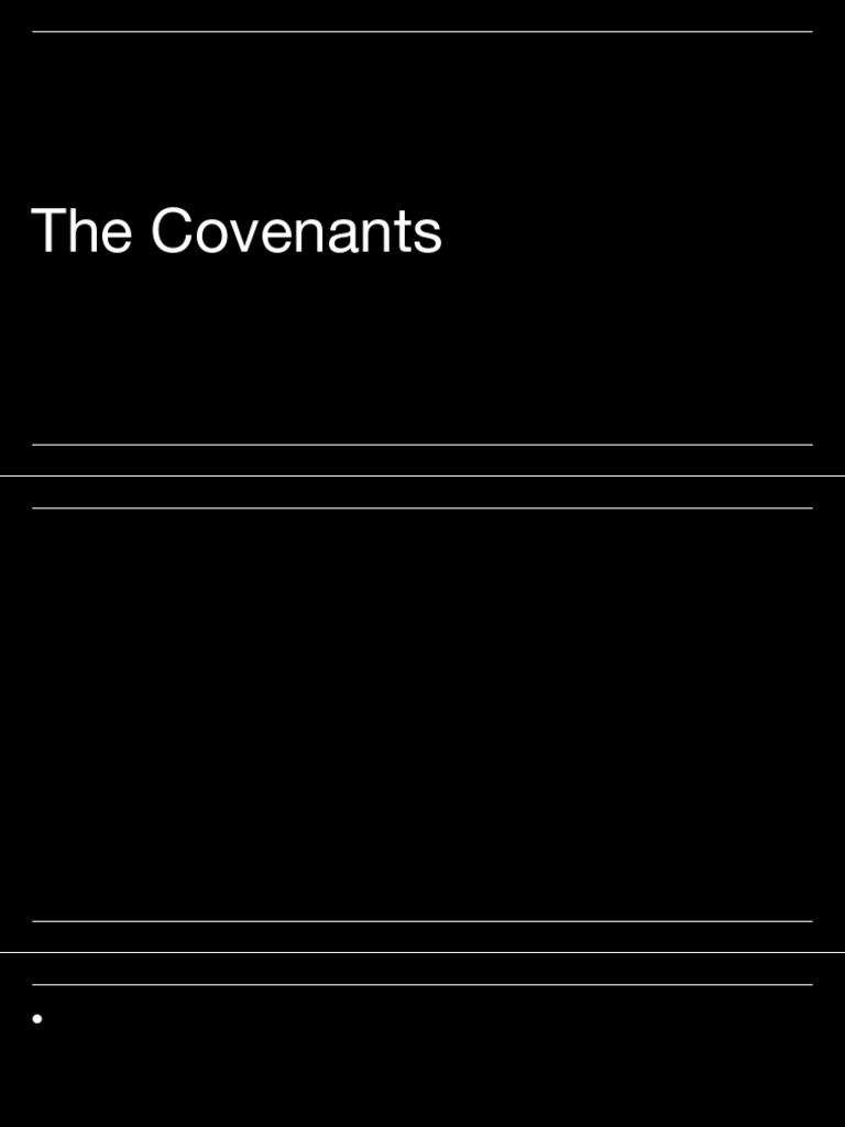 The Adamic Covenant Ver 2 | PDF
