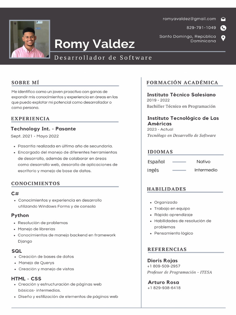 Romy Valdez CV | PDF