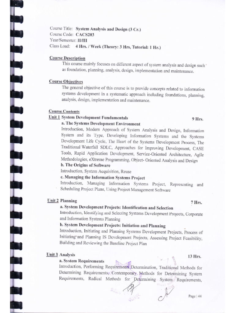 System Analysis and Design | PDF