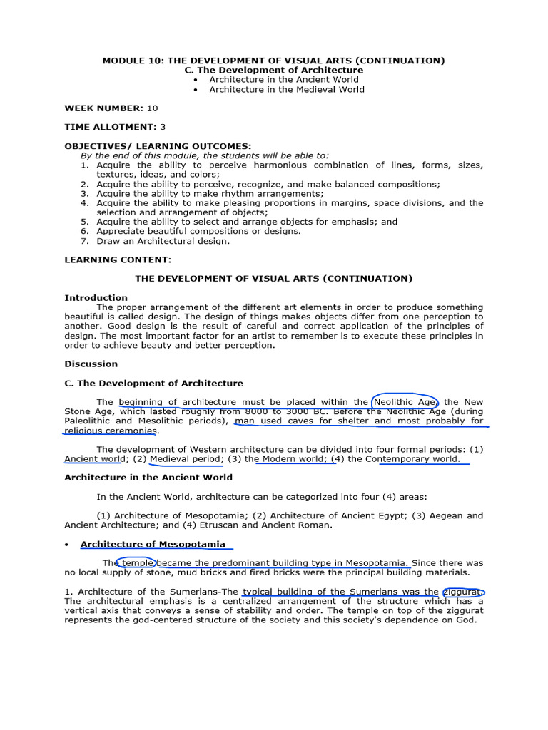 MODULE-WEEK-10-GEC008-ART-APPRECIATION-2 | PDF