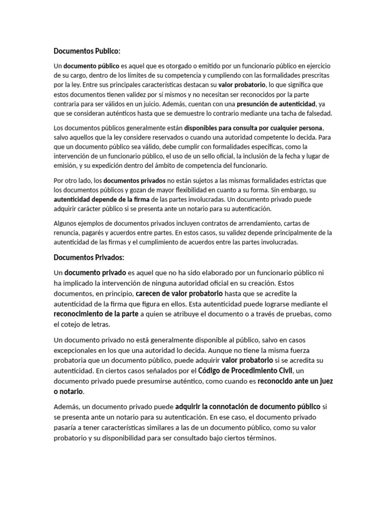Documentos Publicos y Privados - 030956 | PDF | Política | Ciencias ...