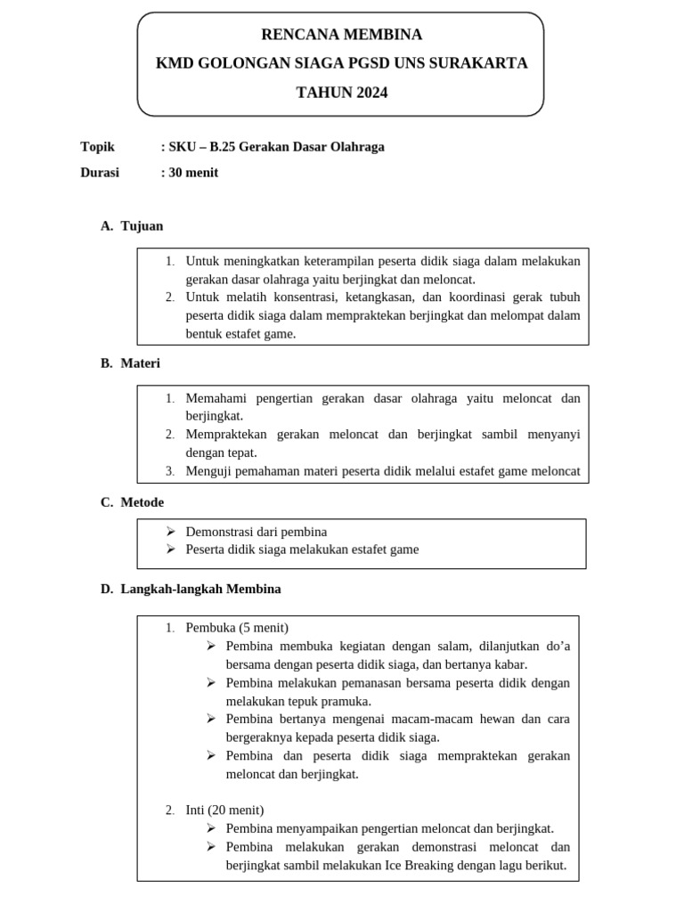 Rencana Membina | PDF