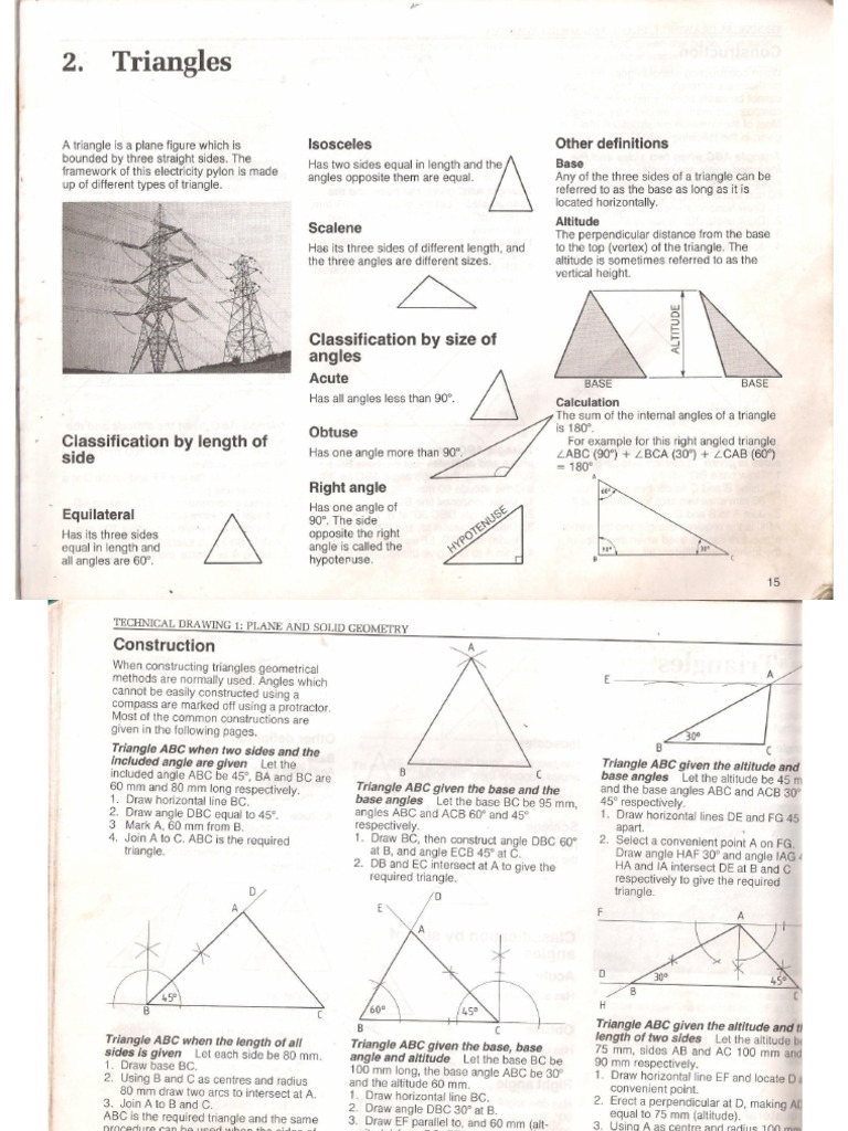 Triangles 1 | PDF