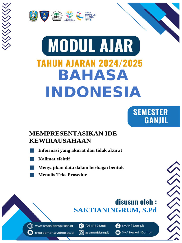 7.b MODUL AJAR KEWIRAUSAHAAN | PDF