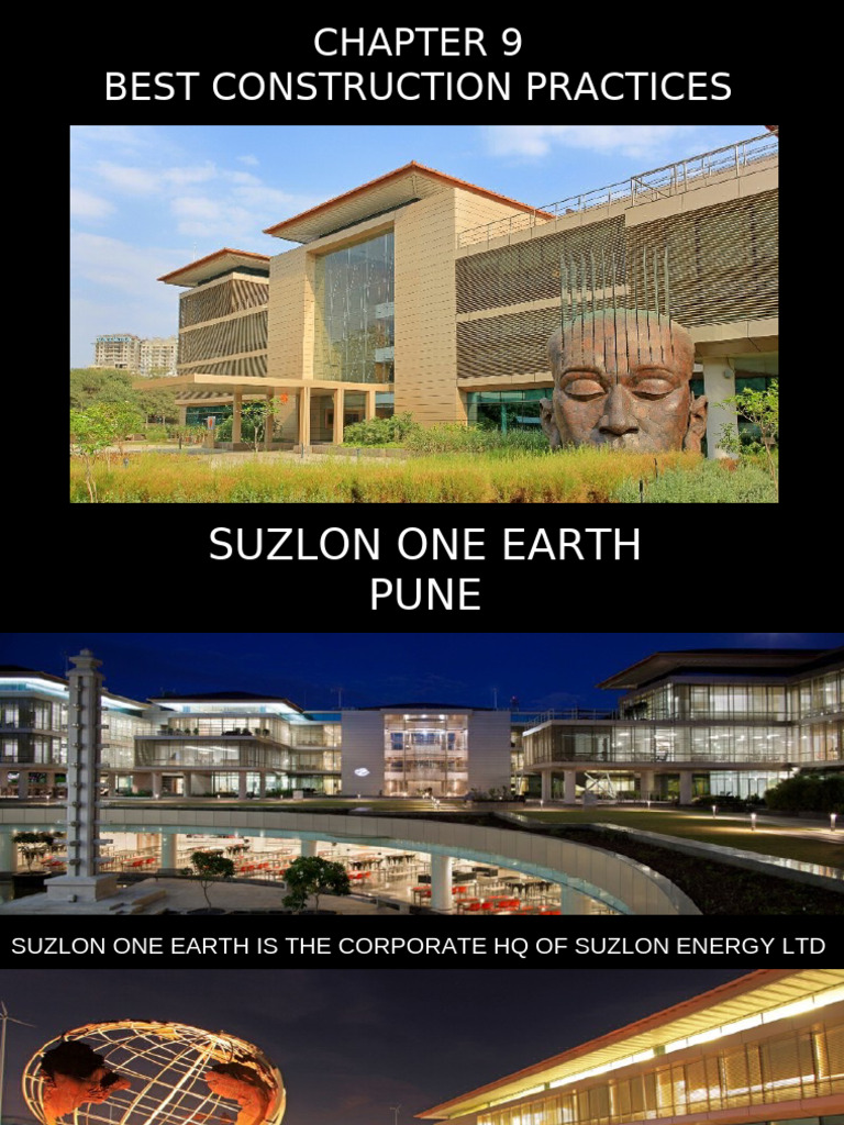 Chapter 9 Best Constr Practices - SUZLON ONE EARTH | PDF