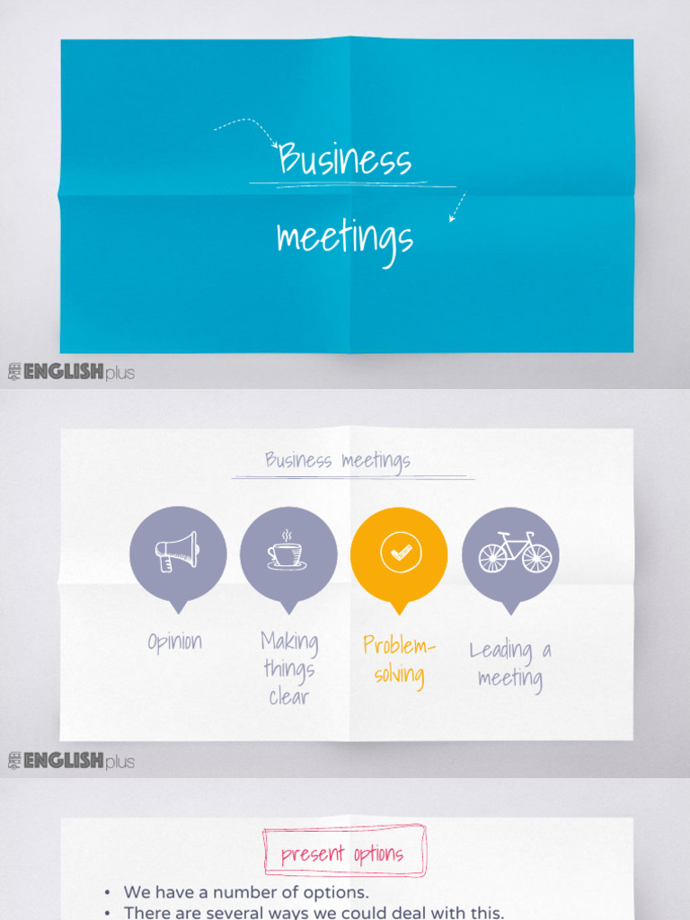 12.3.business Meetings - Problem-Solving | PDF
