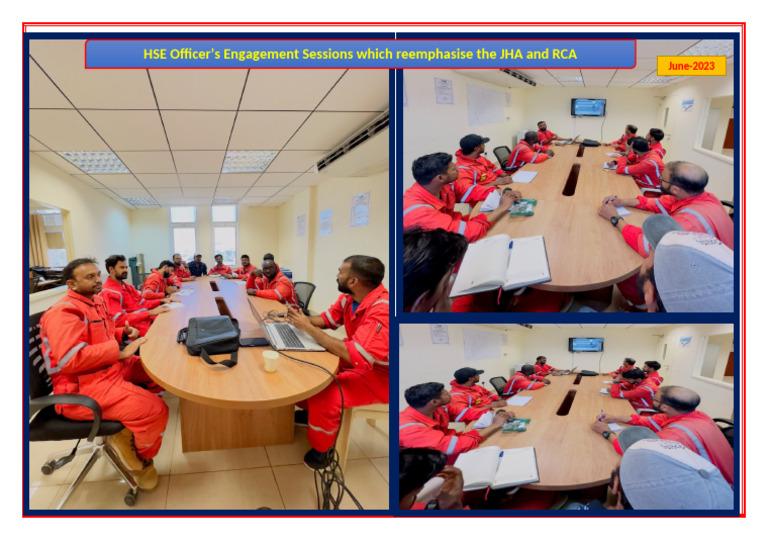 HSE Officer’s Engagement Sessions | PDF