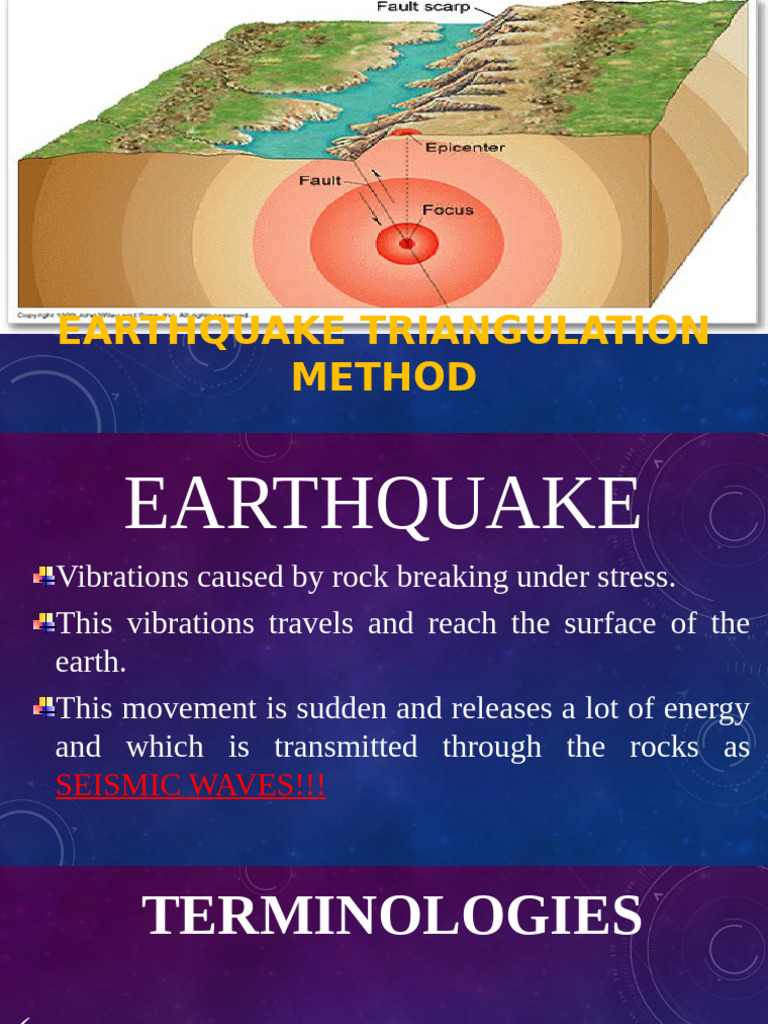 Earthquake Triangulation Method | PDF
