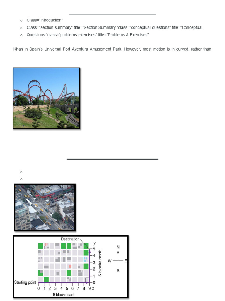 Two Dimensional Kinematics Part 1 | PDF