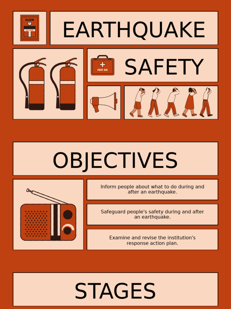 Orange-Earthquake-Safety-Drill-Educational-Presentation | PDF Orange-Earthquake-Safety-Drill-Educational-Presentation | PDF