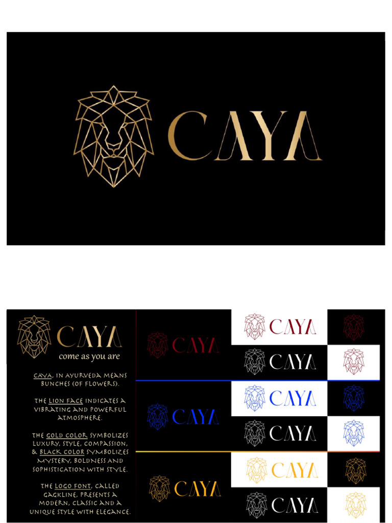 CAYA by IVVI Hospitality | PDF