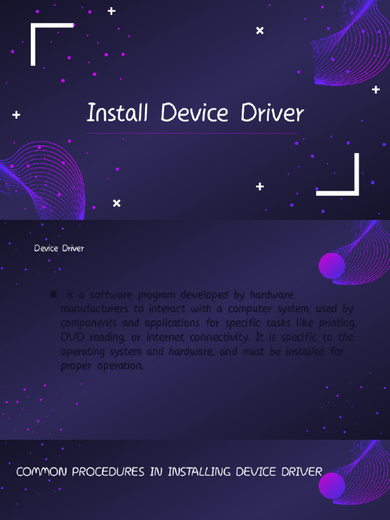Css Report (Install Device Driver) | PDF
