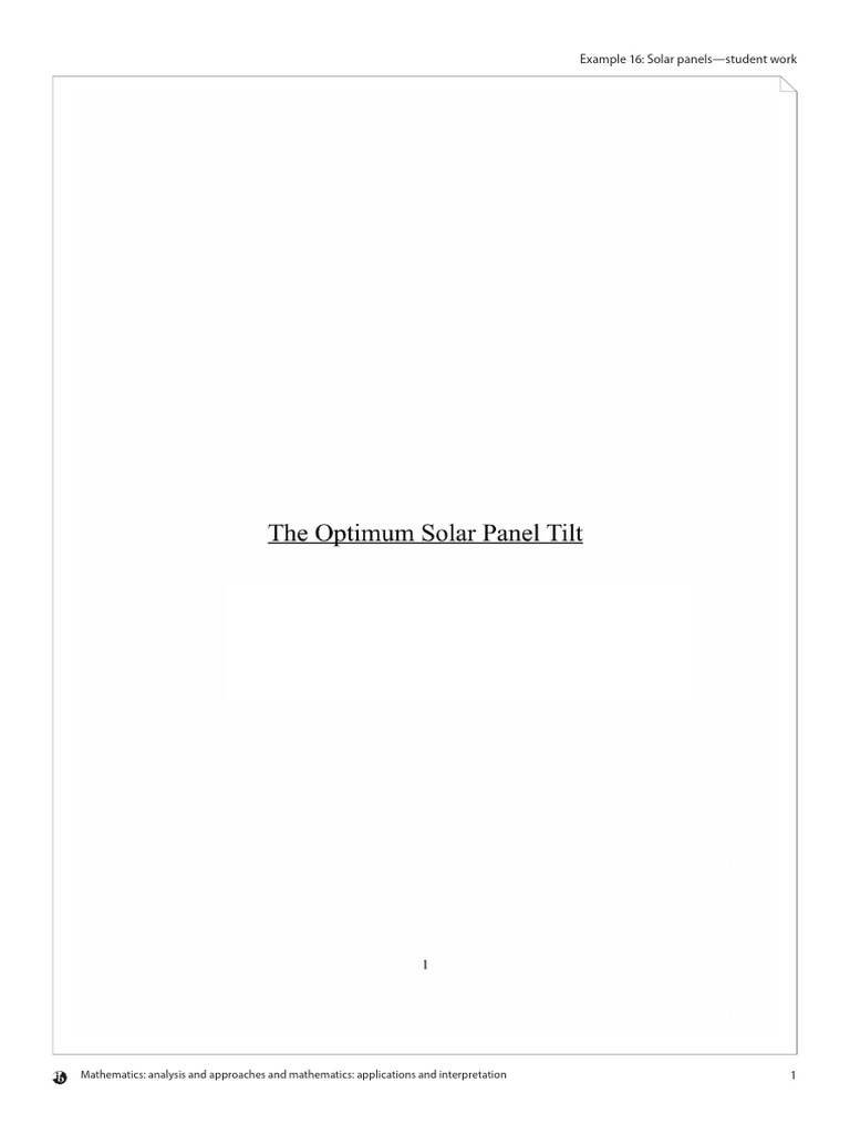 Solar Tilt Ss Example - 16 - en | PDF