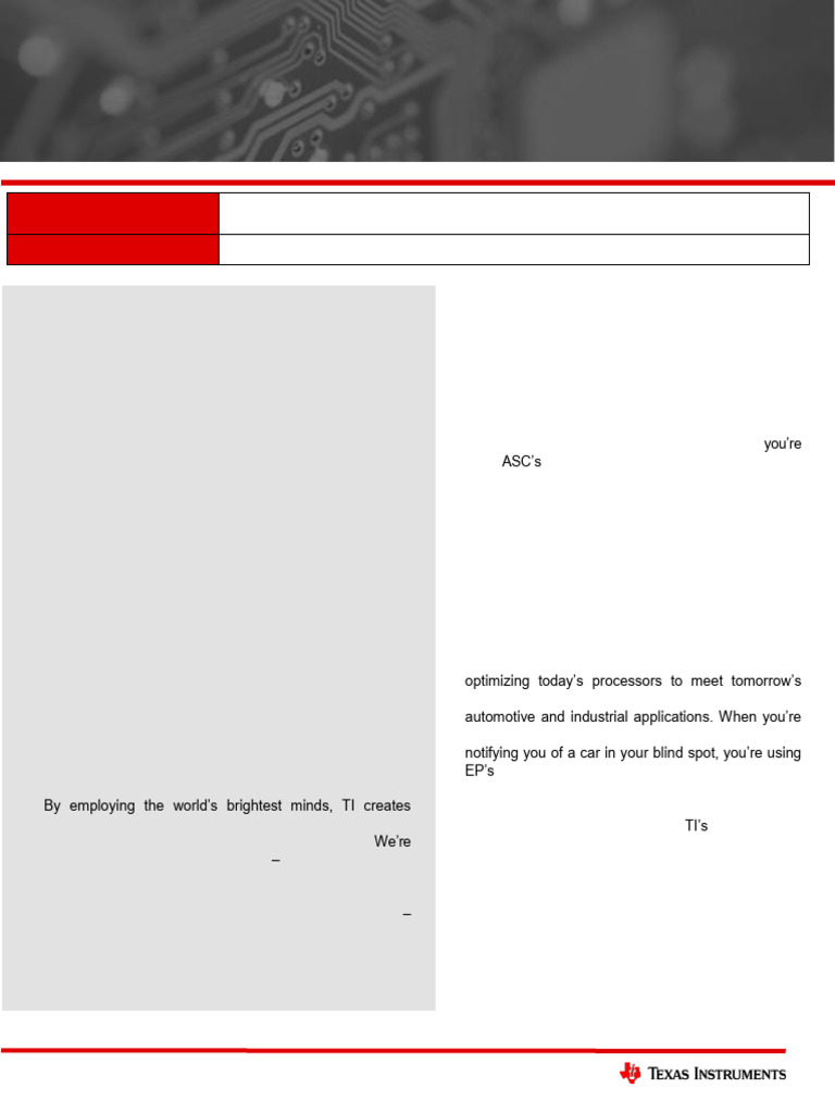 JD ITS SW Data | PDF