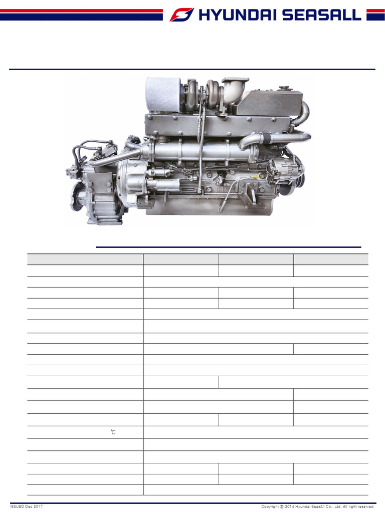 Tech-sheet-Q-Engine - 181116 - Hyundai Seasall | PDF