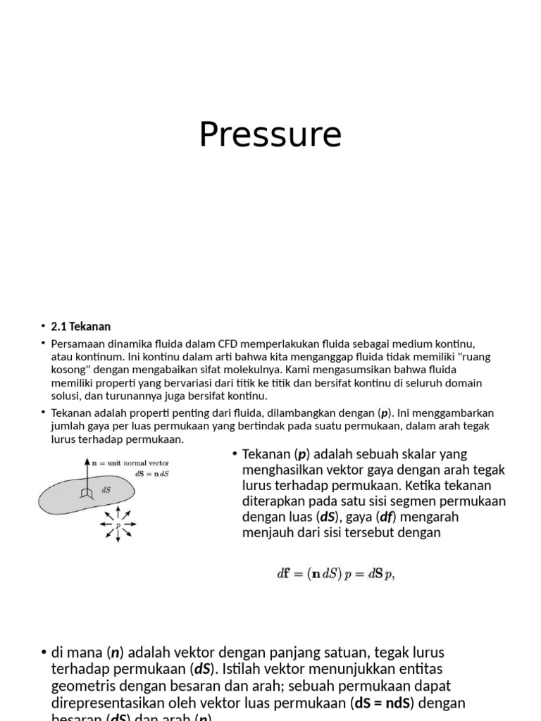 Pressure | PDF