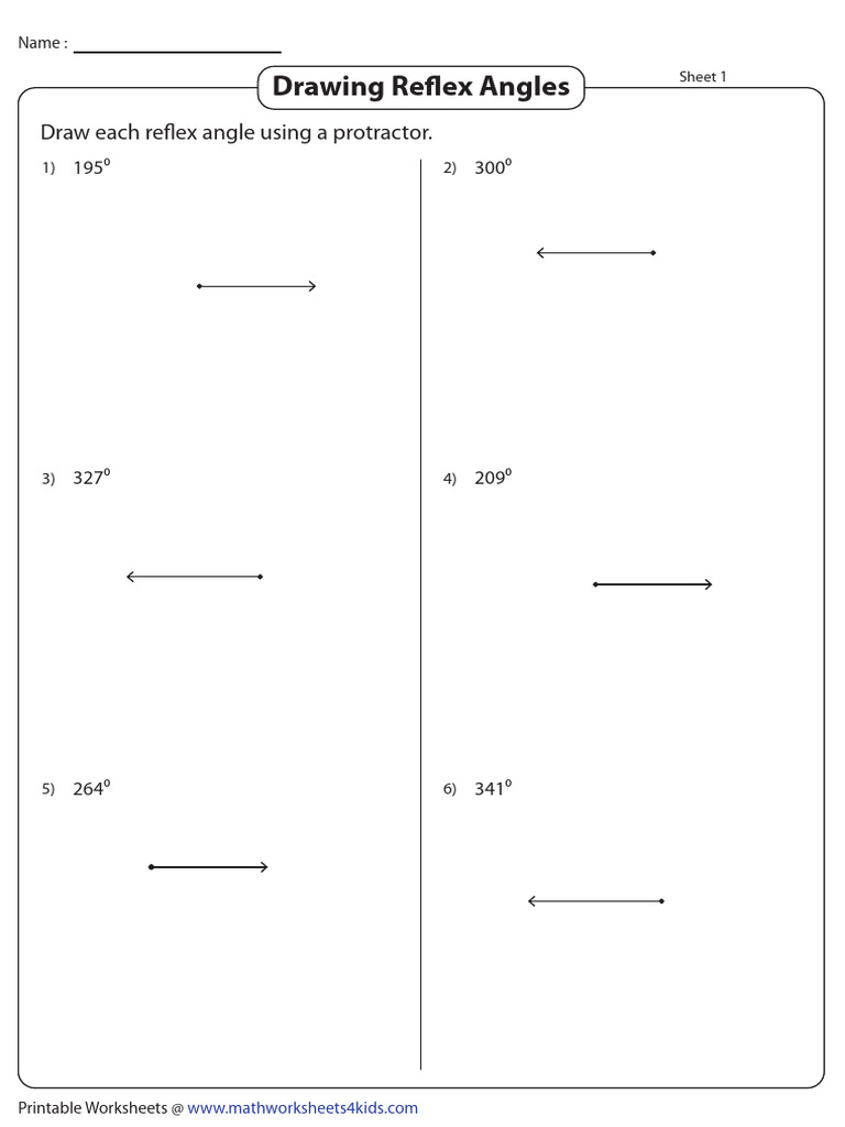 Reflex Angles 1 | PDF