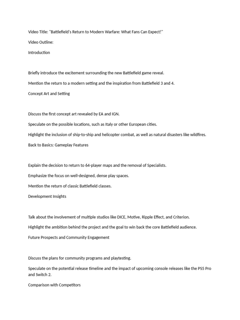 Game promotion | PDF