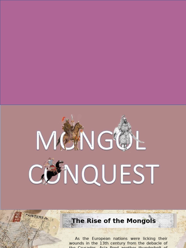 Mongol Conquest | PDF