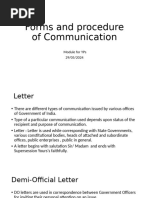 Types of Official Government Correspondence | PDF | Social Institutions ...