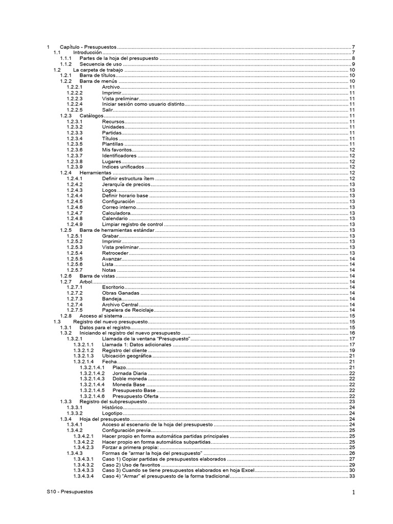 Presupuestos S10 | PDF | Presupuesto | Archivo de computadora