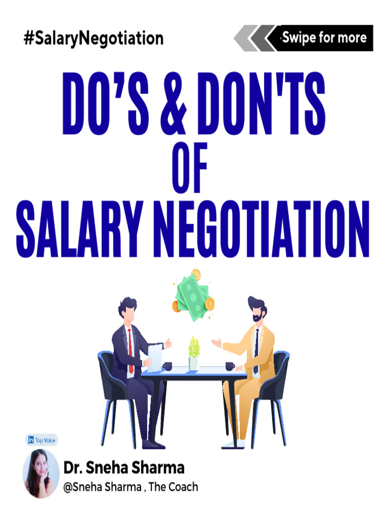 Do'S & Don'Ts: Salary Negotiation | PDF