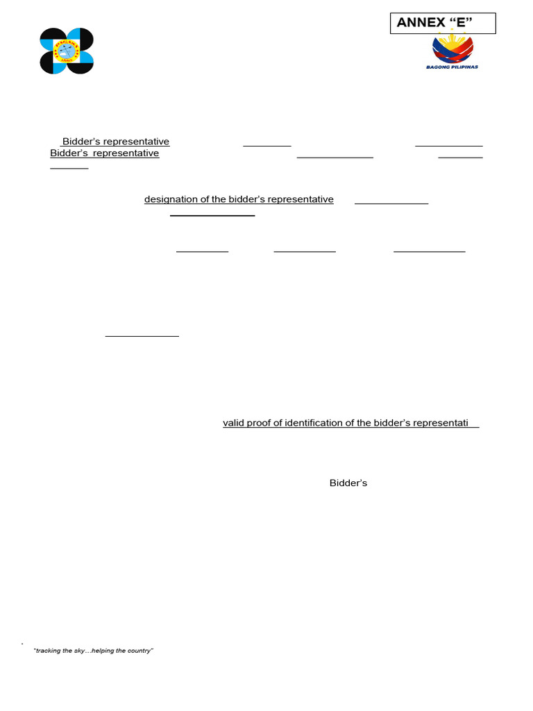 Annex E - Affidavit of Site Inspection | PDF