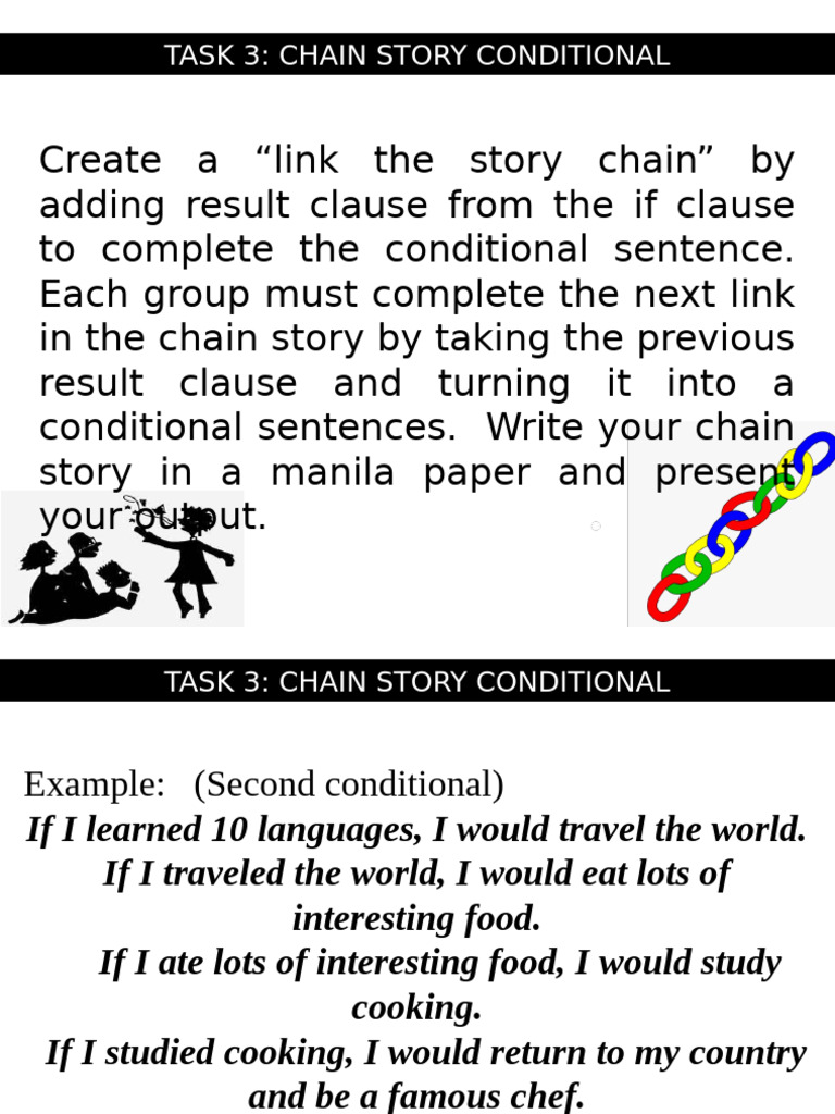 Chain Story Conditionals | PDF