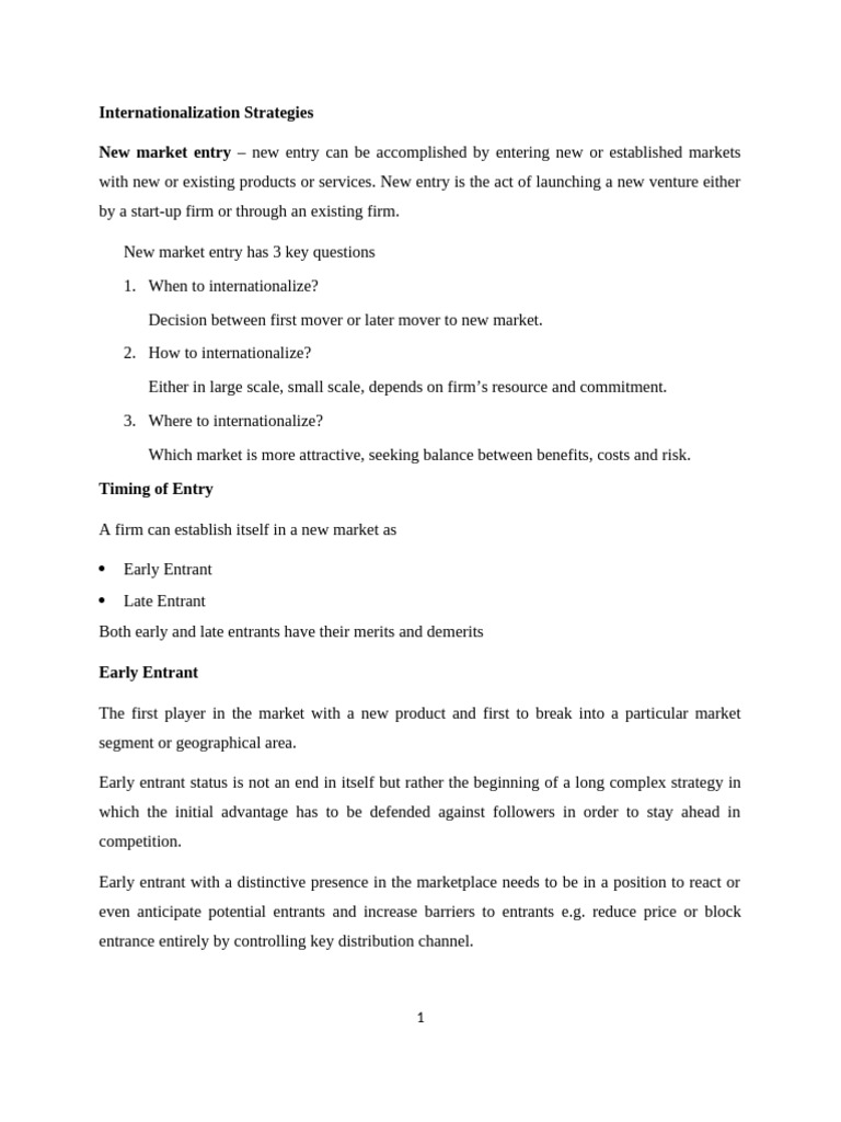 Internationalization Strategies 2 | PDF