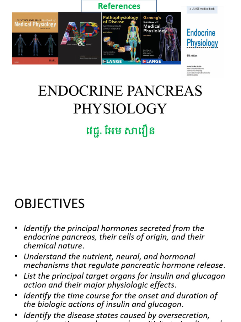 Pancreas-Endo (2021 Physio) 3 | PDF