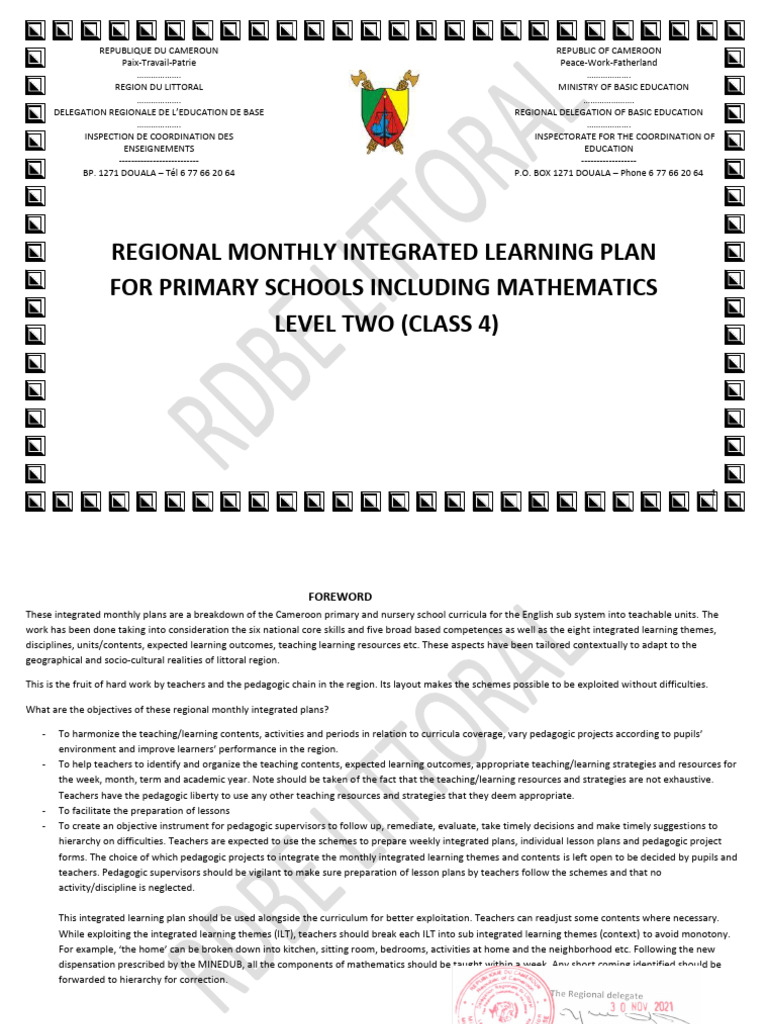 sCHEMES LEVEL TWO CLASS 4 | PDF