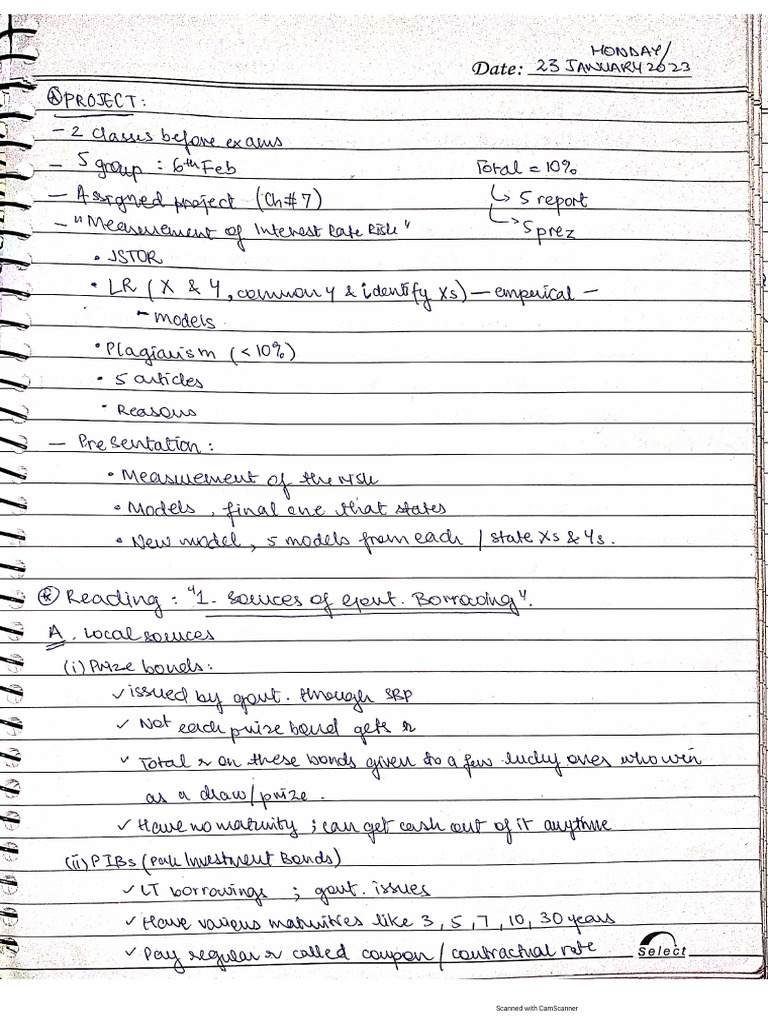 Pre-Mid Written Notes | PDF