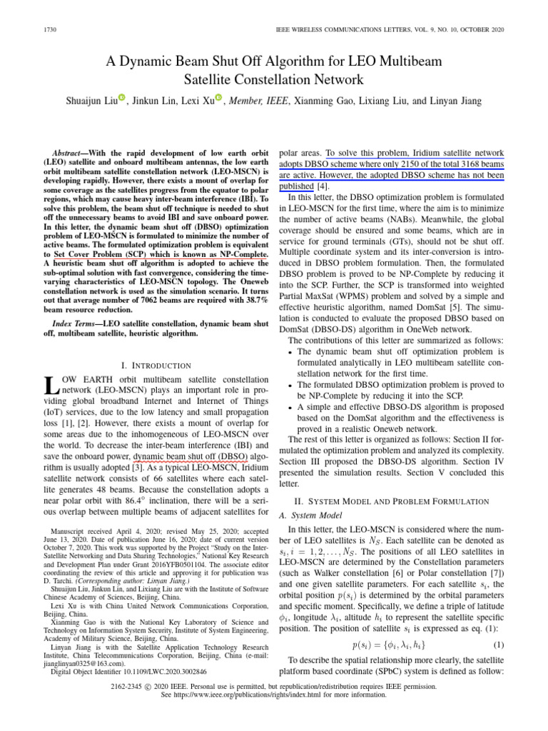 A_Dynamic_Beam_Shut_Off_Algorithm_for_LEO_Multibeam_Satellite ... A_Dynamic_Beam_Shut_Off_Algorithm_for_LEO_Multibeam_Satellite ...
